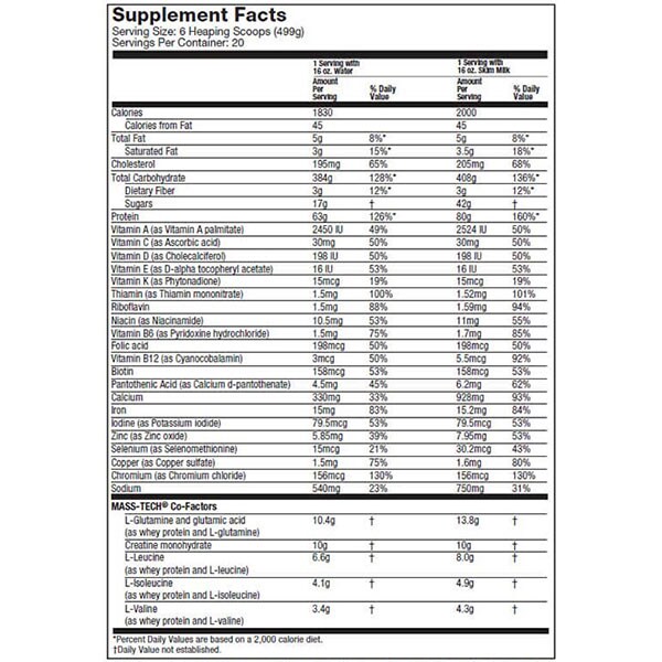 MASS TECH EXTREME 2000 6 LBS
